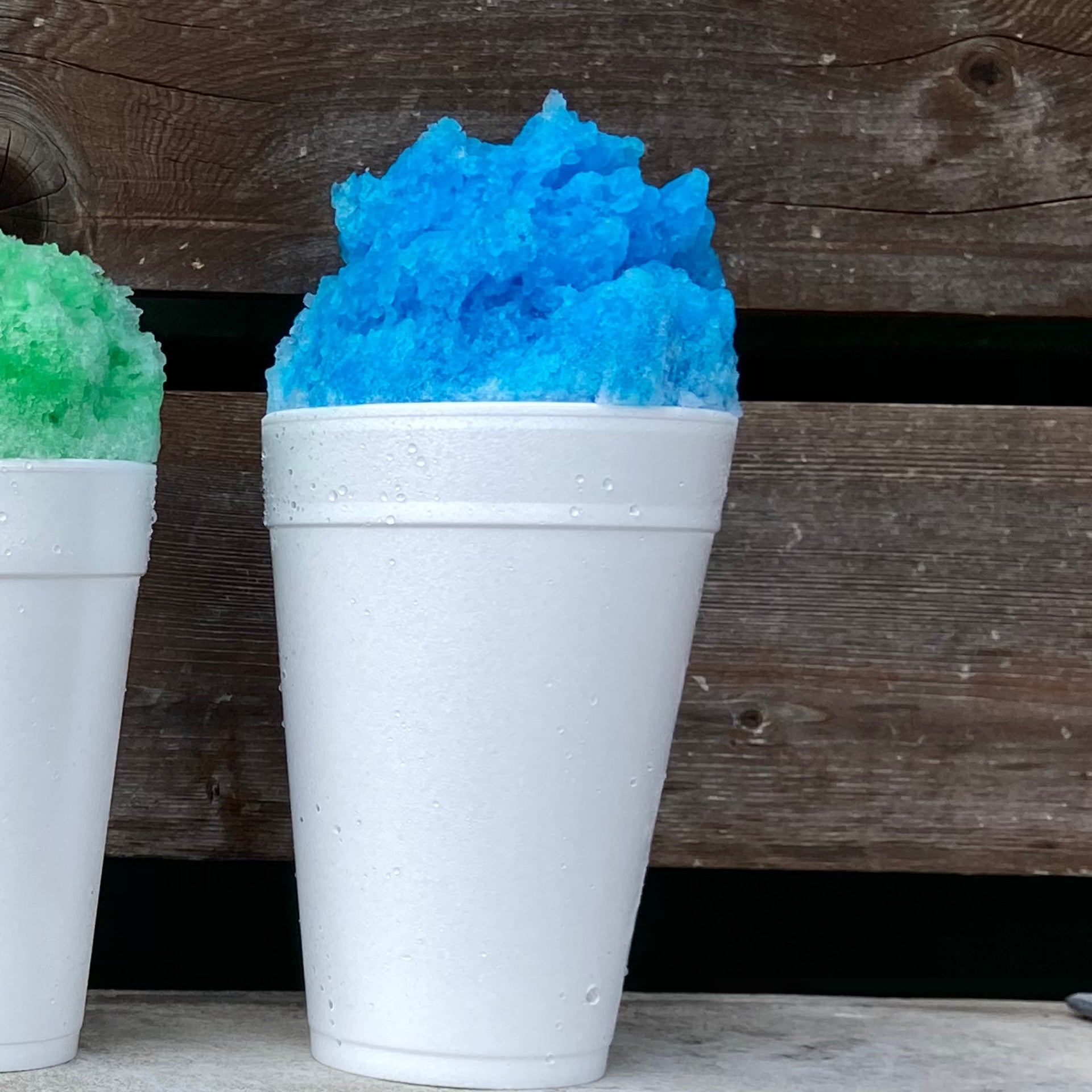 Blue Snow Cone